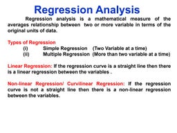 Regression analysis | PPT