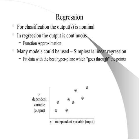Regression part BASICS RELATED TO REGRESSION | PPTX