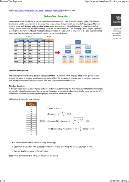Multi linear regression | PDF