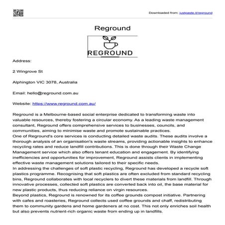 Reground | PDF