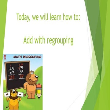 Regrouping PowerPoing | PPT