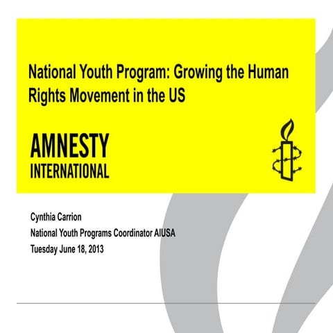 National Youth Program Registration Strategy Powerpoint from June 18th ...