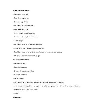 Regular content | DOCX | Education