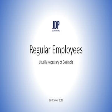 Regular Employees | PPTX