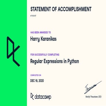 Regular expressions in python | PDF