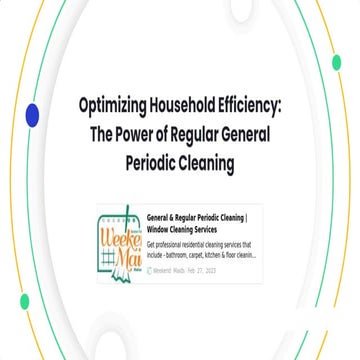 Expert House Cleaning Services in San Diego - Weekend Maids | PPT