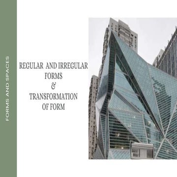 Regular & Irregular Forms and Transformation.pptx