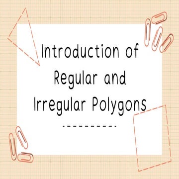 Regular Polygons Presentation in Beige White Illustrative Style.pptx