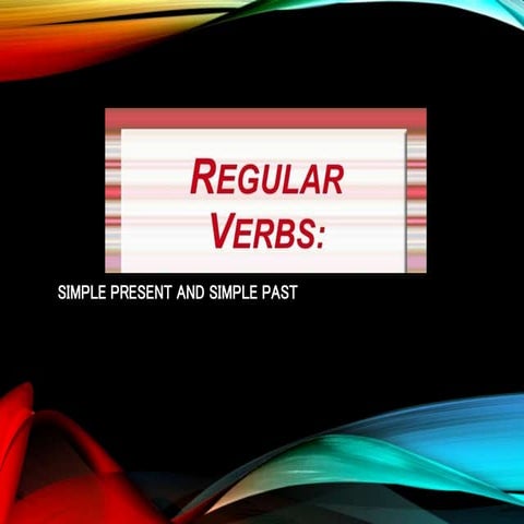 Regular verbs | PPTX