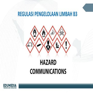Simbol dan Lambang Bahan Berbahaya Beracun (B3) | PDF