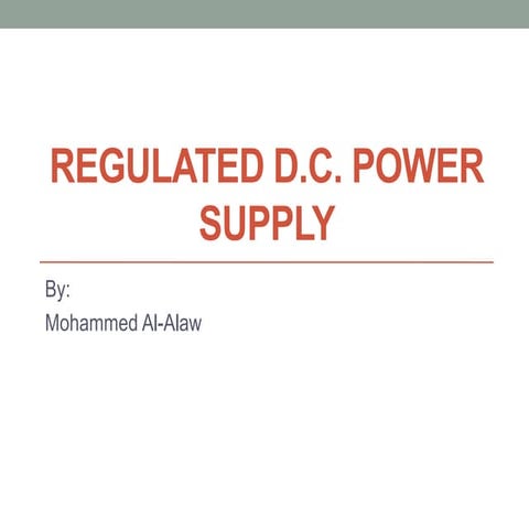 Regulated_Power.ppt
