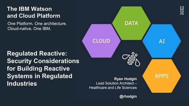 Regulated Reactive - Security Considerations for Building Reactive ... Regulated Reactive - Security Considerations for Building Reactive ...