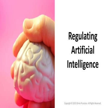 Regulating Artificial Intelligence | PPTX