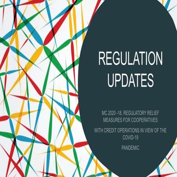 Regulation Updates CDA MC2020-18 | PPT