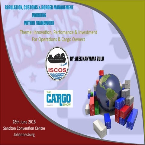 Regulation, Customs and Border Management | PDF