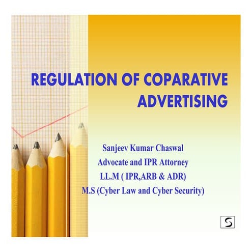 Regulation of comparative advertising [compatibility mode] | PDF