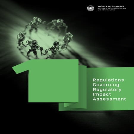Regulations Governing Regulatory Impact Assessment | PDF