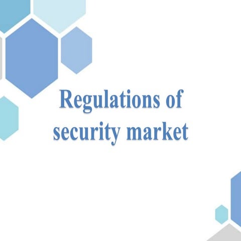 Regulations of Securities Market.pptx