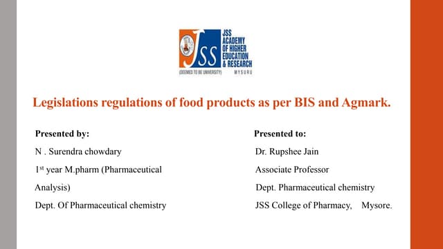 Certification marks in india | PPTX