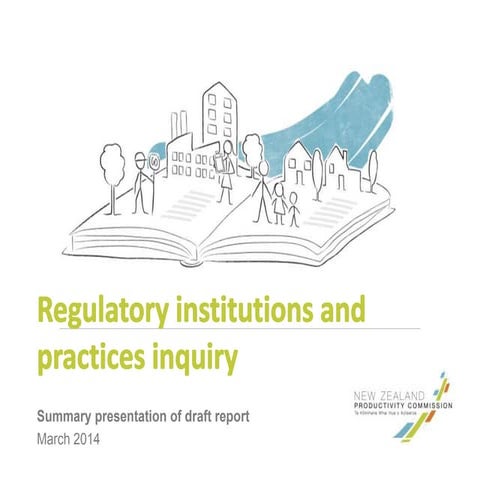 Regulatory institutions and design - Draft Report | PPTX