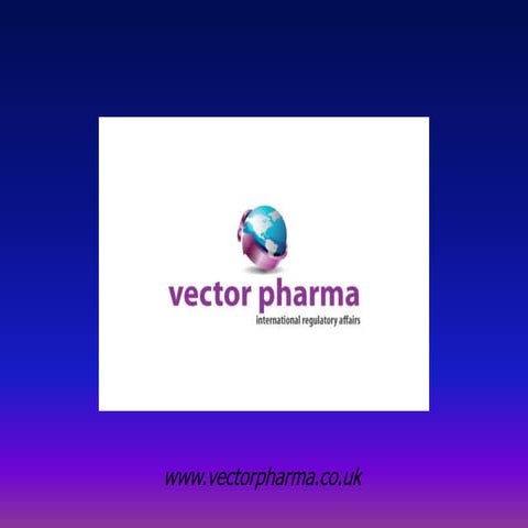 Regulatory affairs consultants vector pharma | PPSX