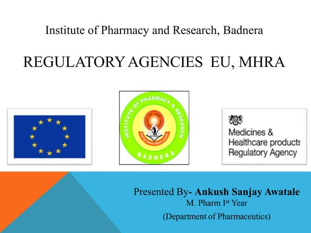 REGULATORY REQUIREMENTS OF EU, MHRA, TGA & ROW COUNTRIES.pptx