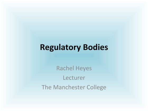 Regulatory frameworks | PDF