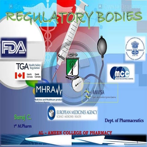 Regulatory bodies & CRO | PPTX