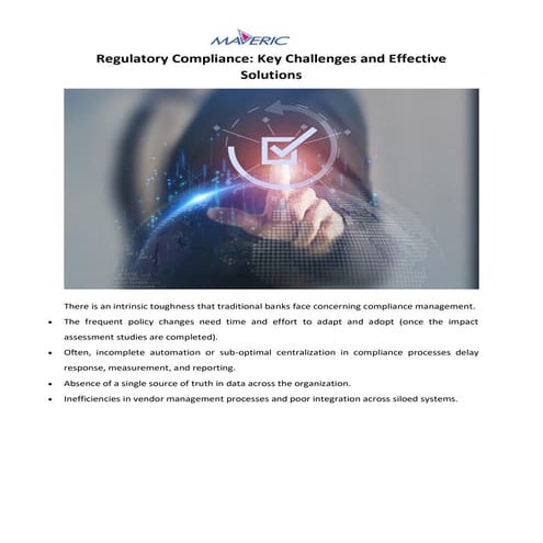 Regulatory Compliance Key Challenges and Effective Solutions.pdf | Financial Regulation | Economy