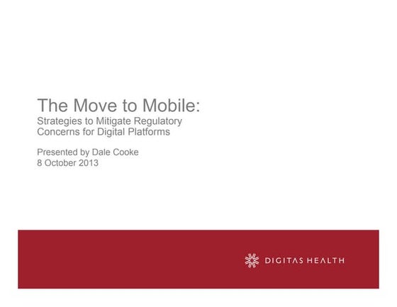 DH Mobile Regulatory Framework | PPT