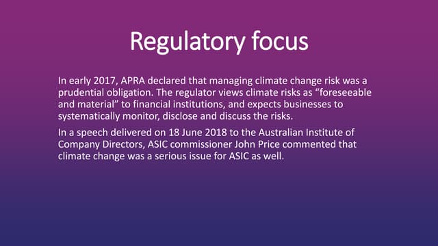 Regulatory Focus Ppt