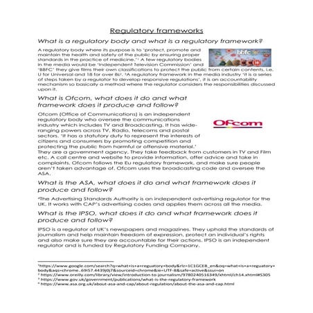 Regulatory frameworks | PDF