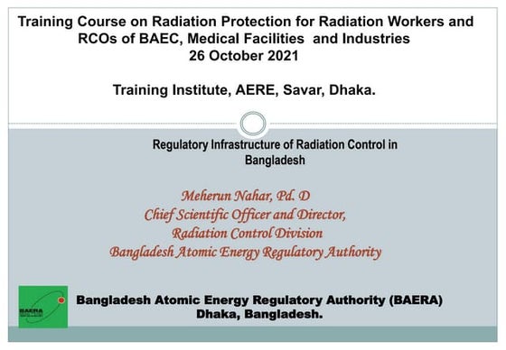 BASIC CONCEPT OF RADIATION SHIELDING AND ITS CALCULATION TECHNIQUES | PPT