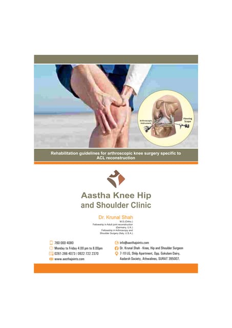 Acl rehabilitation protocol | PDF | Physical Therapy | Wellness