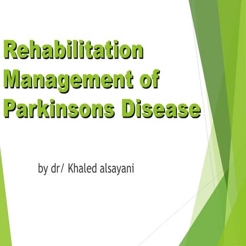 Rehabilitation Management of Parkinsons Disease.pdf