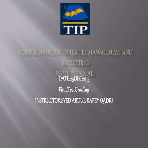 garding system tip | PPTX