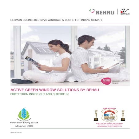 Rehau upvc windows & doors - Active Green Window Solution | PDF