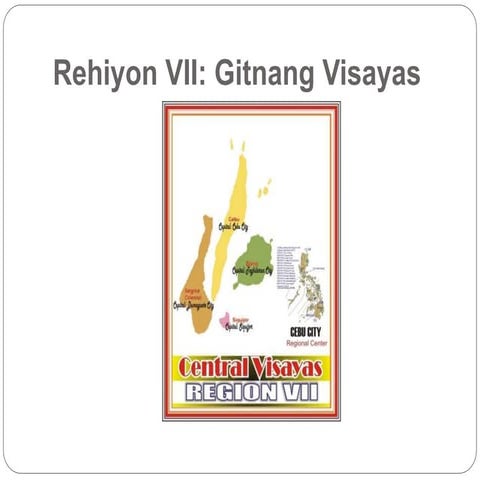 Rehiyon vii Mga Produkto at Industriya | PPTX
