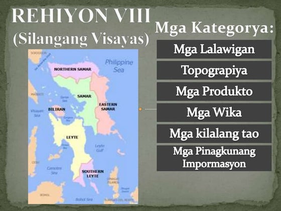Rehiyon viii-silangang-bisaya | PPTX