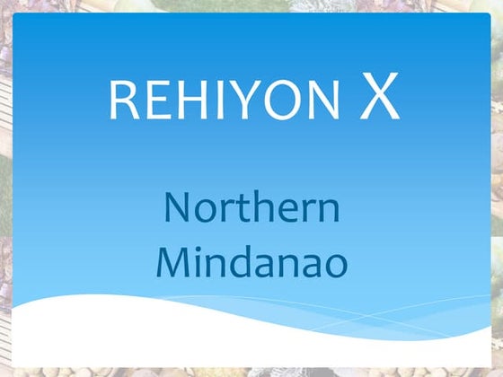 Rehiyon viii-silangang-bisaya | PPT