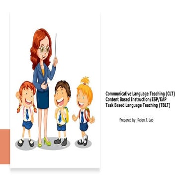 clt-cbi-tlbt education standard purposes | PPT