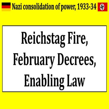 Reichstag Fire Decree How Hitler Dismantled A Democracy In 53 Days