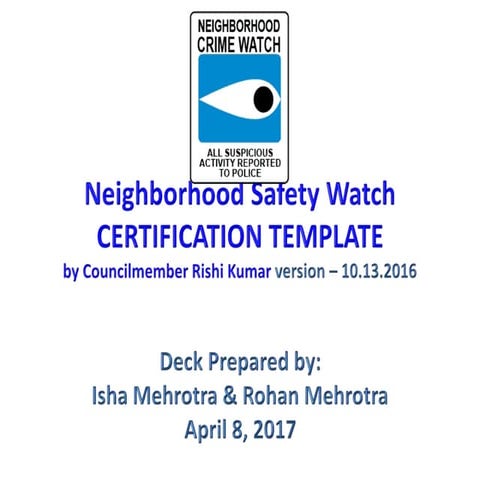 Gardiner Park or Ronnie Way neighborhood | PPTX