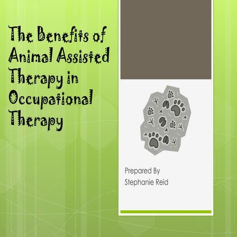Animal Assisted Therapy | PPT