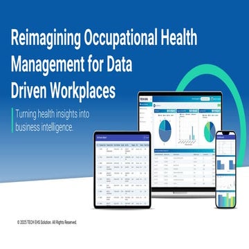 Occupational Health Management Software - OHMS | PDF