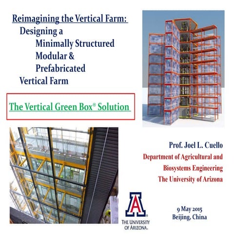 Reimagining the Vertical Farm 2015 | PDF