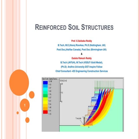 Reinforced soil structures | PPTX