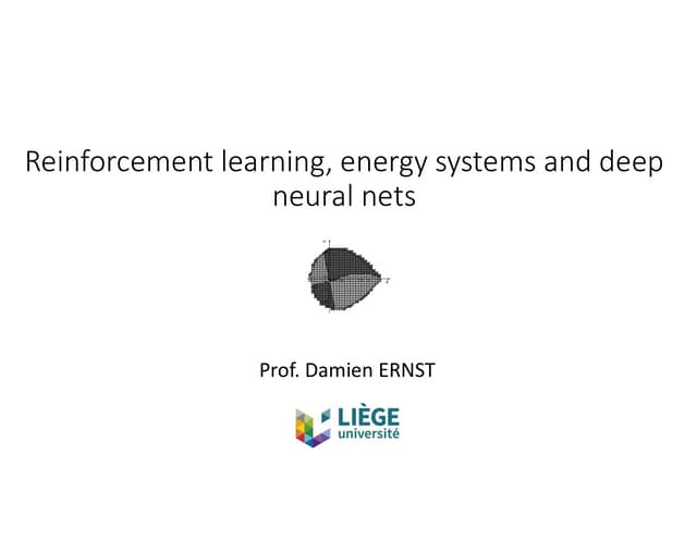 Reinforcement learning, energy systems and deep neural nets | PPT Reinforcement learning, energy systems and deep neural nets | PPT