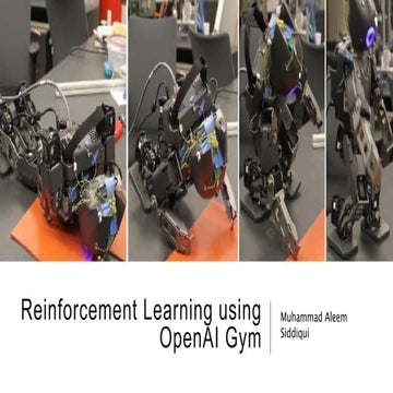 Reinforcement Learning Using Openai Gym Pdf Artificial Intelligence