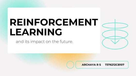Limitations of Reinforcement Learning - ML | PPT